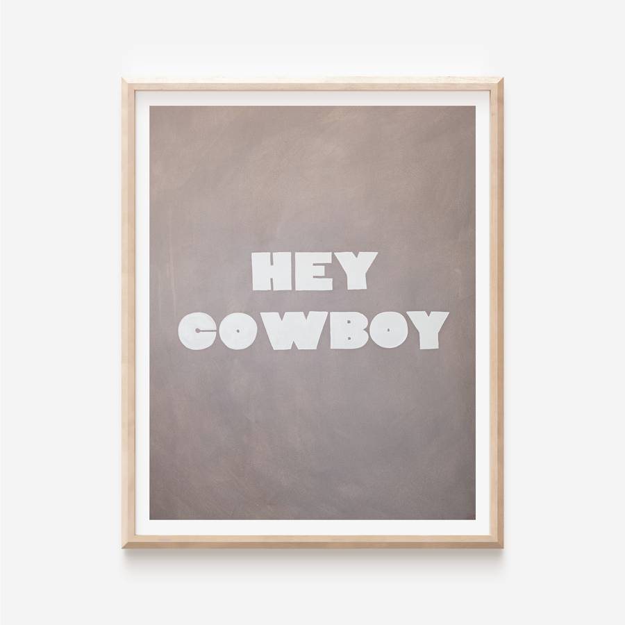 Hey Cowboy Tan Print – ALEX'S