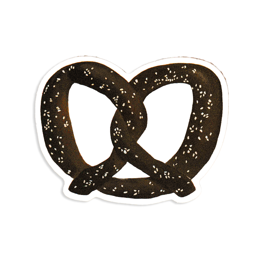 Soft Pretzel Sticker – ALEX'S