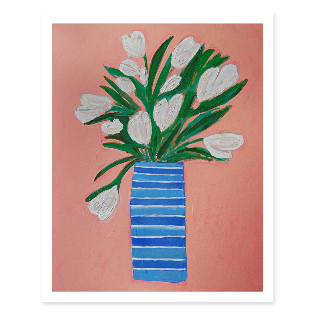 White Tulips Print – ALEX'S